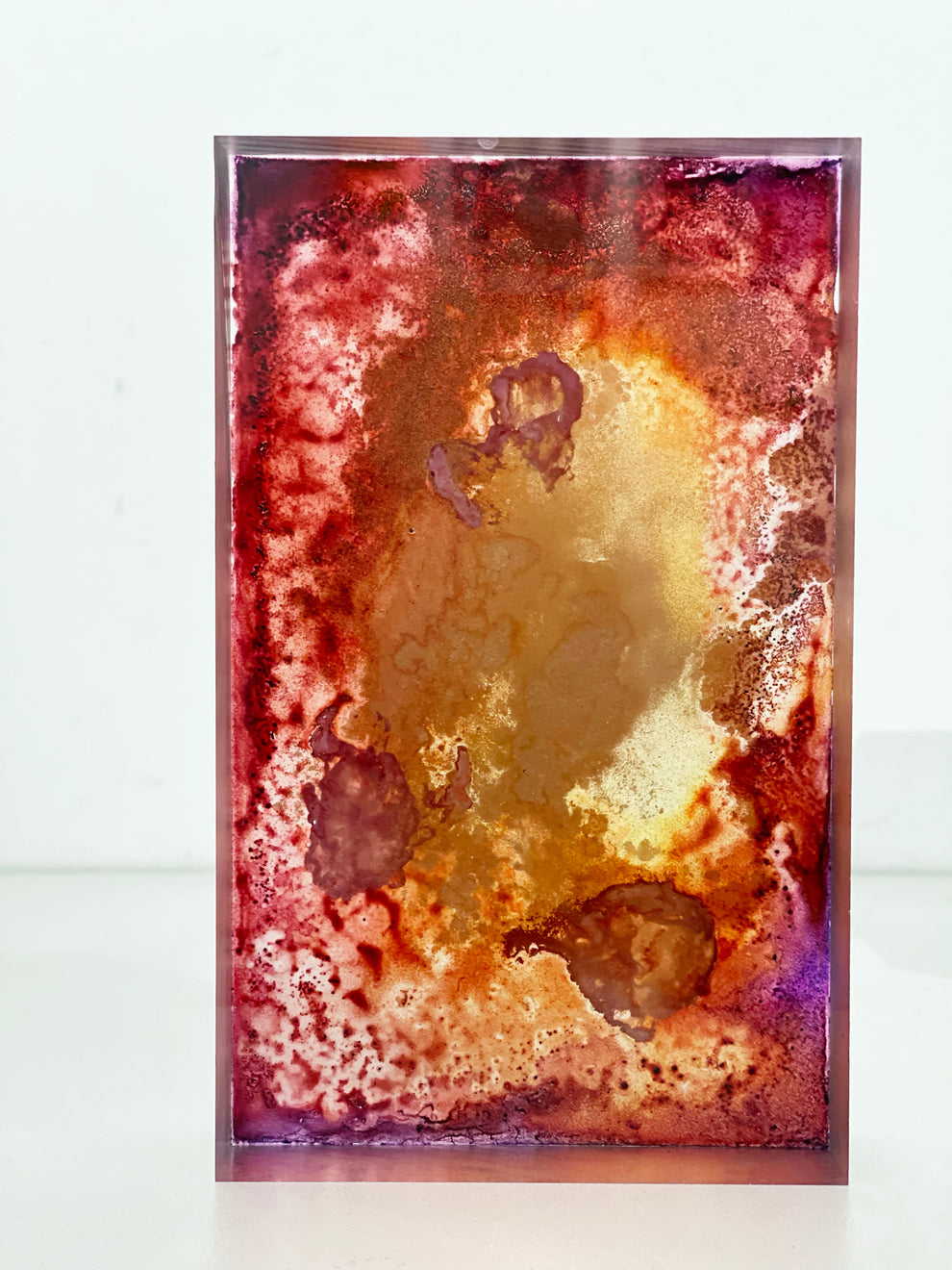 THE SPACE gallery | Volcano - earth blood by Pascale Reuter – THE SPACE ...